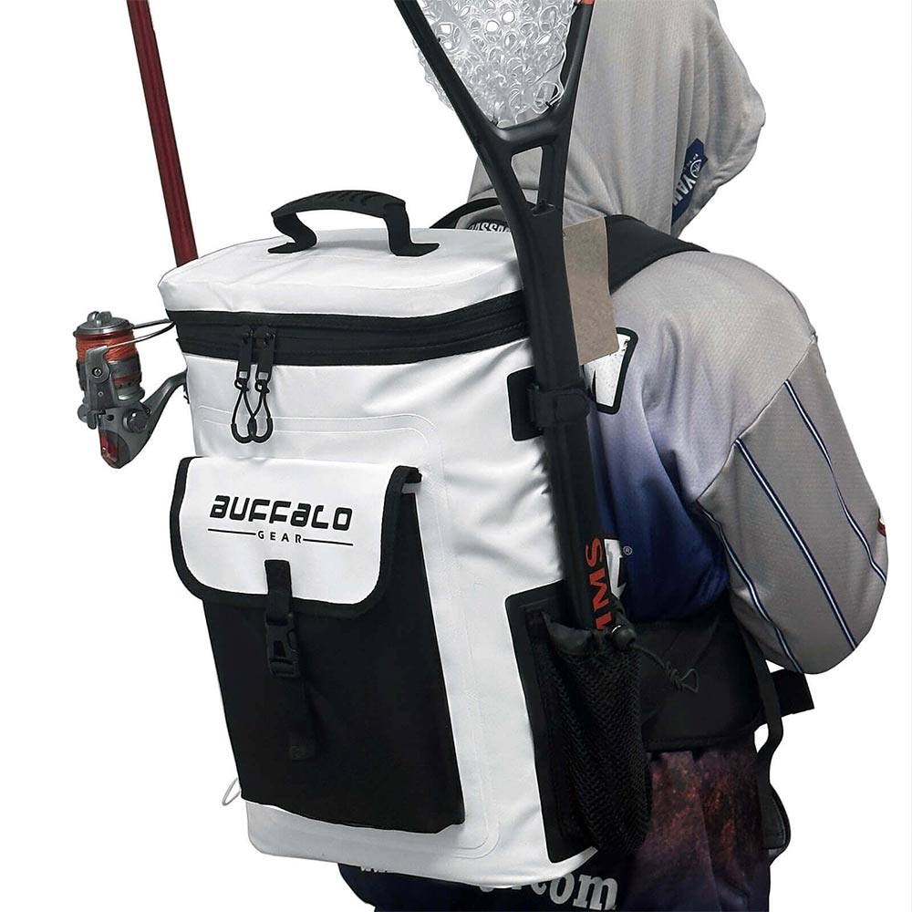 21QT Fish Cooler Backpack, Fish Kill Bag – Engineered