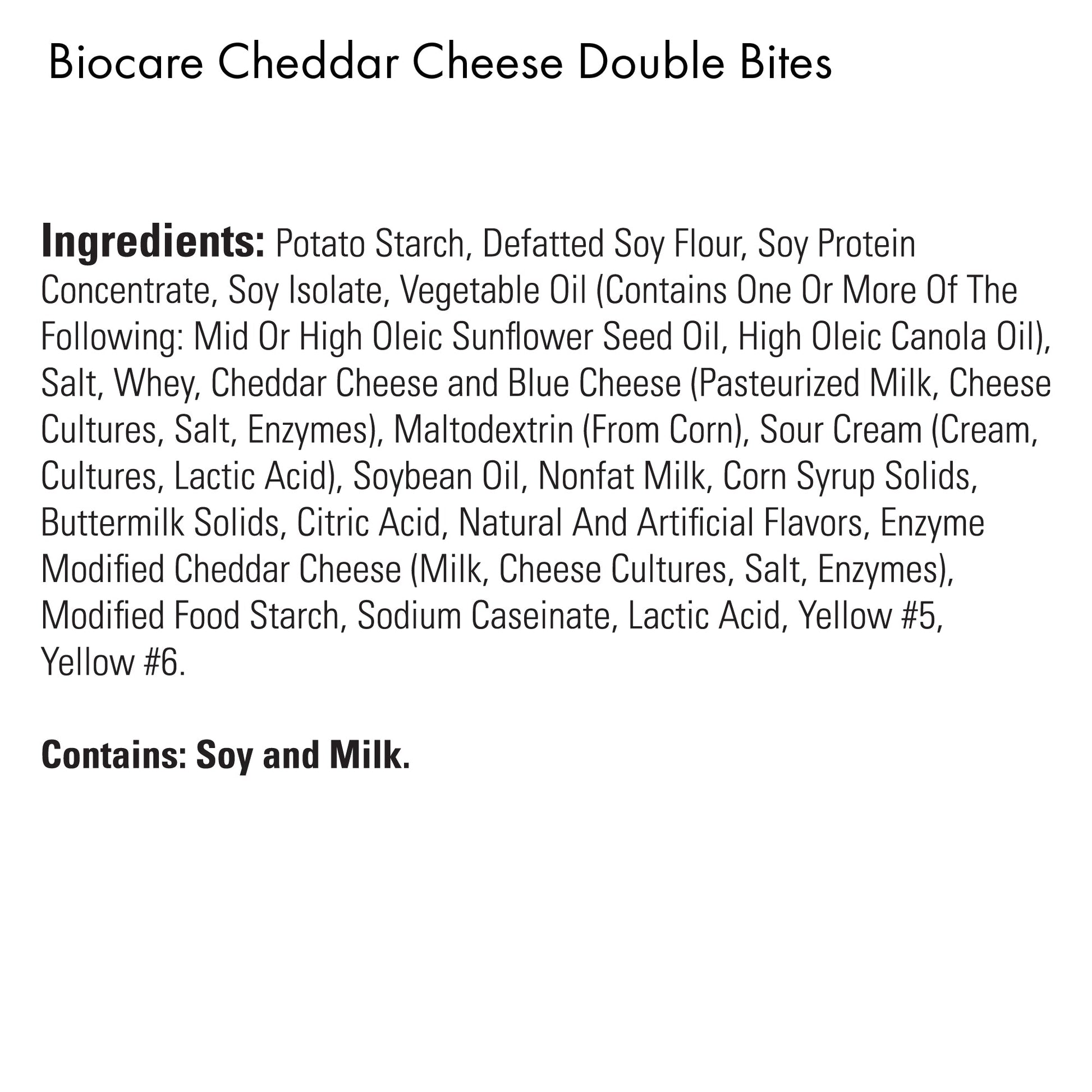 High Protein Cheddar Cheese Double Bites – Engineered